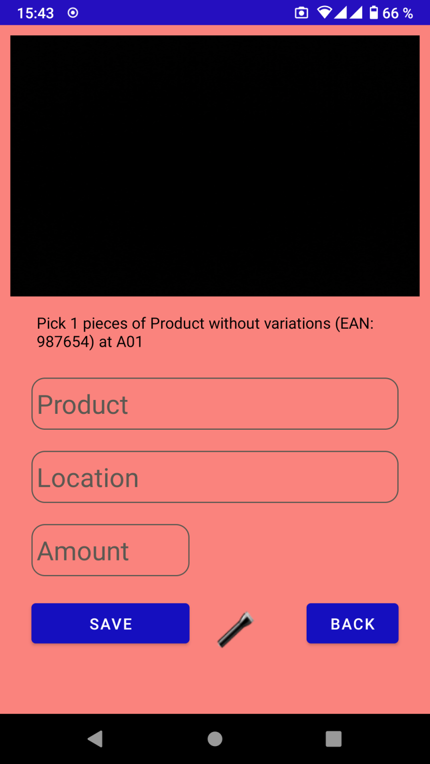 Android Scanner APP – Warehouse-System